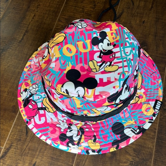 Disney | Accessories | Neff Colorful Mickey Mouse Bucket Hat | Poshmark